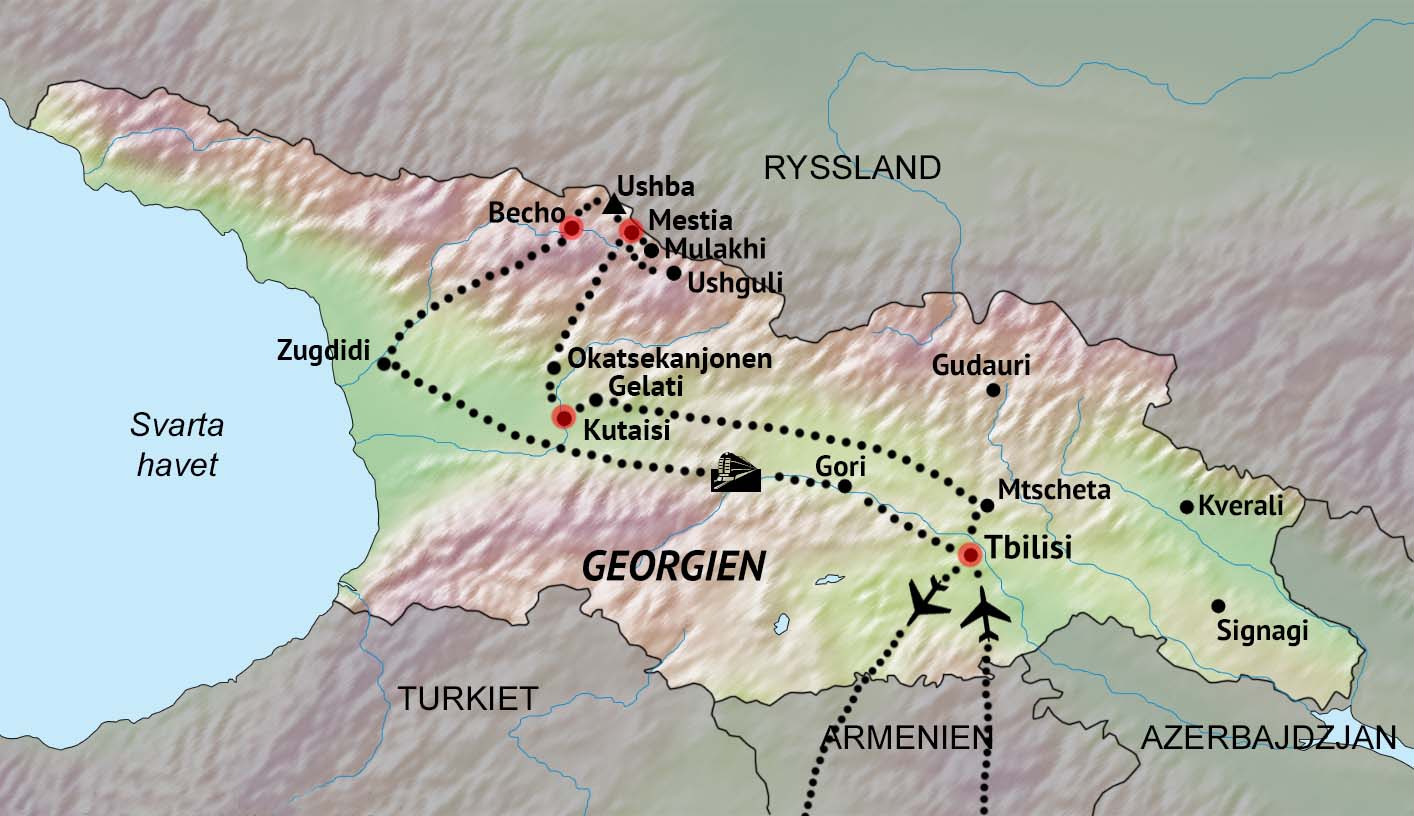 Vandringsresa Georgien